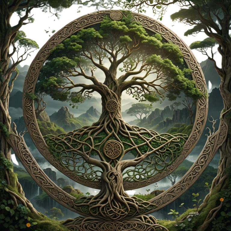 The Tree of Life: Crann Bethadh (Crown Bett-ta) - Celtic Meanderings